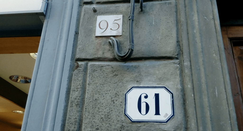Understanding Italian Addresses and Street Numbering - TRIPS2SAVOR